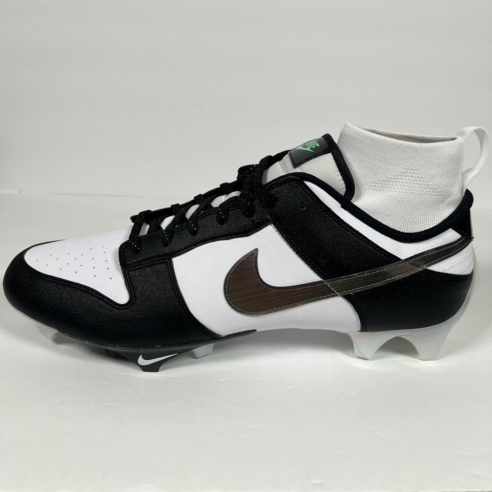 Size 16 - Nike Vapor Edge Dunk Panda Black White Football Cleats DZ4890 ...