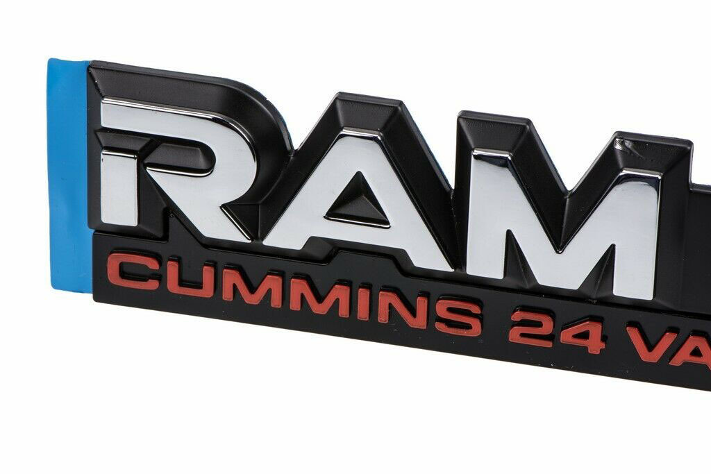 98-02 DODGE RAM 3500 CUMMINS 24 VALVE TURBO DIESEL EMBLEM NAMEPLATE ...