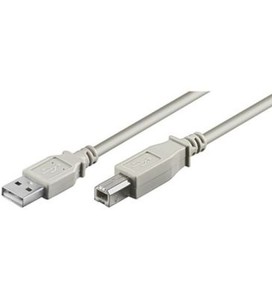 3m USB 2.0 Druckerkabel A Stecker auf B Stecker Drucker Scanner ...