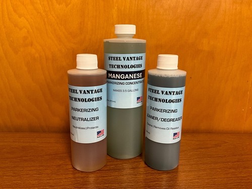 Manganese PARKERIZING ORIGINAL HOME KIT USA Gunsmith Knife USGI WWII ...