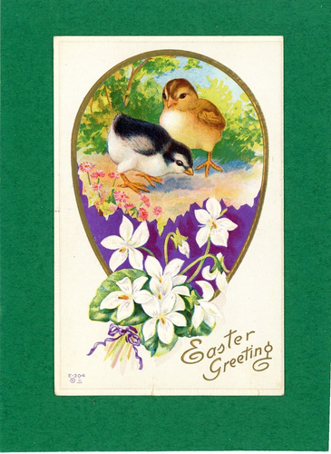 Antique Easter Greeting Postcard - Nash | eBay