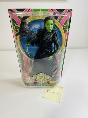 MATTEL Wicked Movie Elphaba Fashion Doll RECALL ERROR MISPRINT URL RARE ...