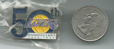 NBA Los Angeles Lakers 50th Anniversary Pin #2 | eBay