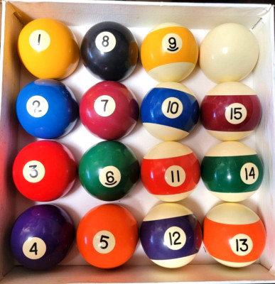 Billiard Ball 2 1/4" Cast Phenolic Phenolite-Supreme (choose Your Ball ...
