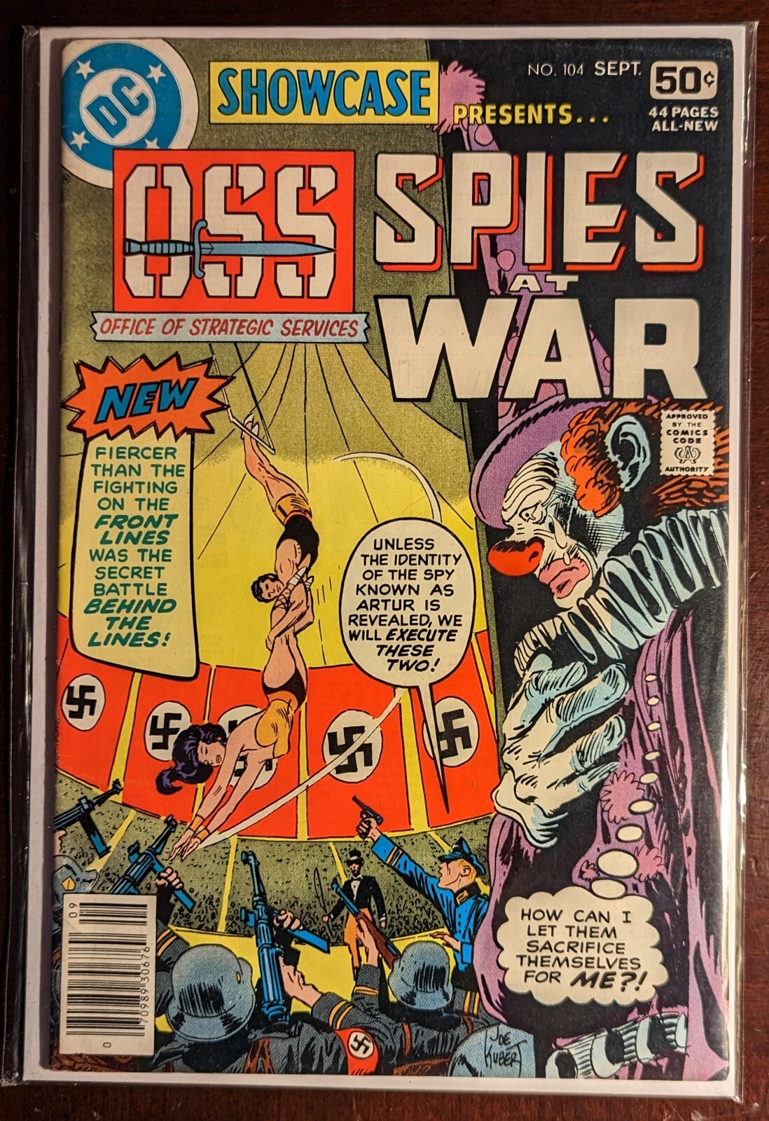 DC Comics Showcase Presents OSS Spies At War (SEP 1978) #104 Secret ...