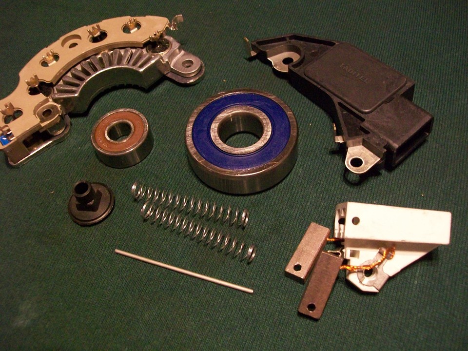 CS130 Large Bearings Delco Alternator Repair Kit Chevy Truck Pontiac ...