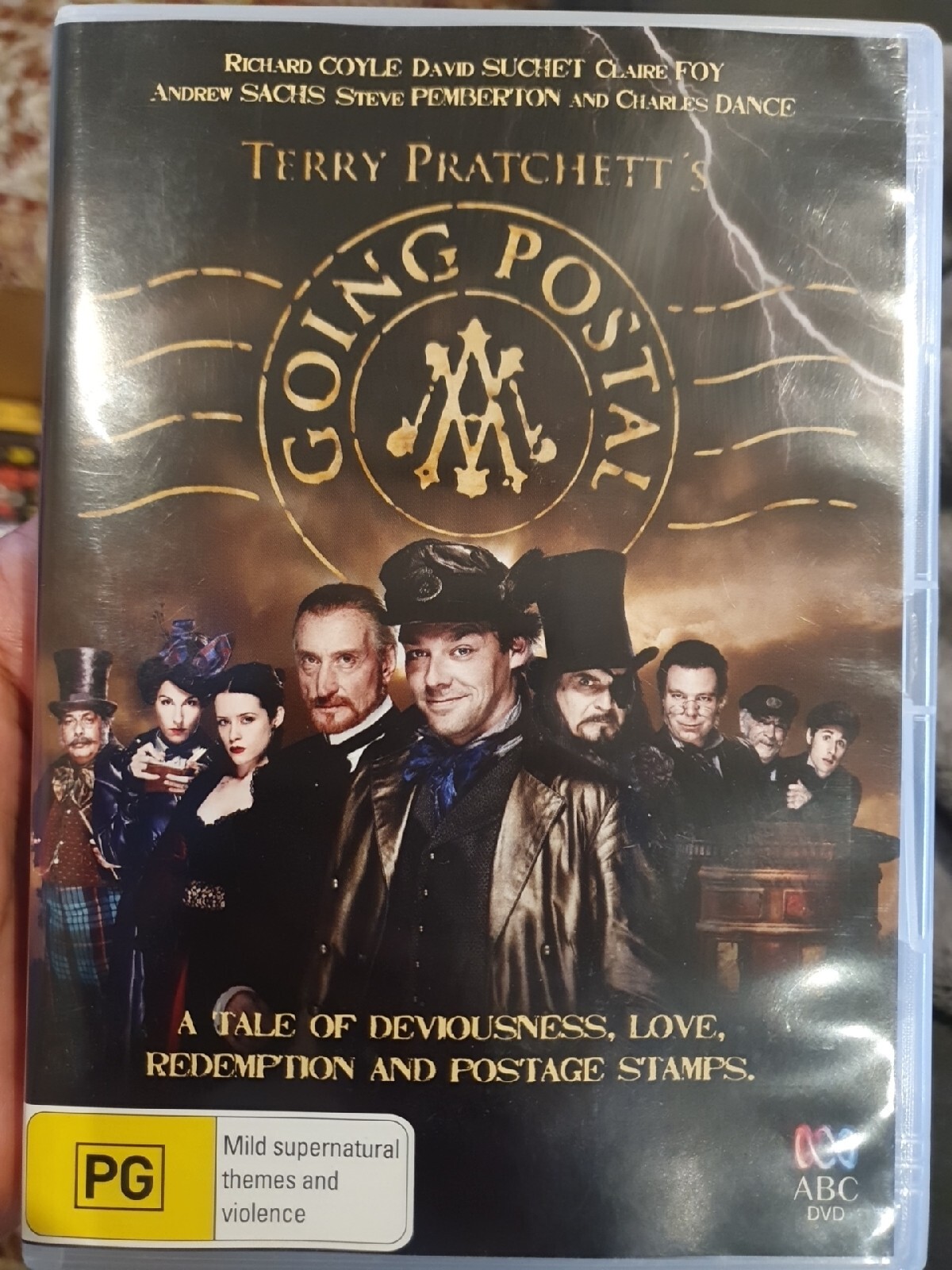 TERRY PRATCHETT'S GOING POSTAL DVD COMPLETE TV SERIES RICHARD COYLE ...