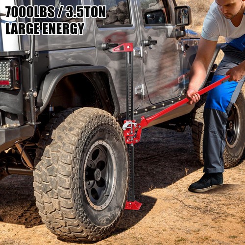 48inch Off Road Farm Jack Hoist 7000LBS/3.5Ton High Lift Tractor ...