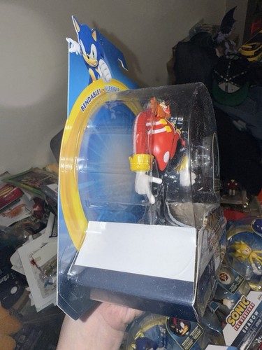 Dr Eggman Robotnik 4" Bendy Bendable Figure with Gamma Spinnable Disk ...