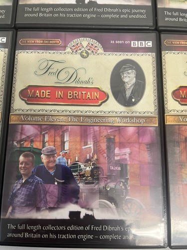 Fred Dibnah's Made In Britain DVD Volume 1 - 12 BBC 12 DVDs BBC | eBay