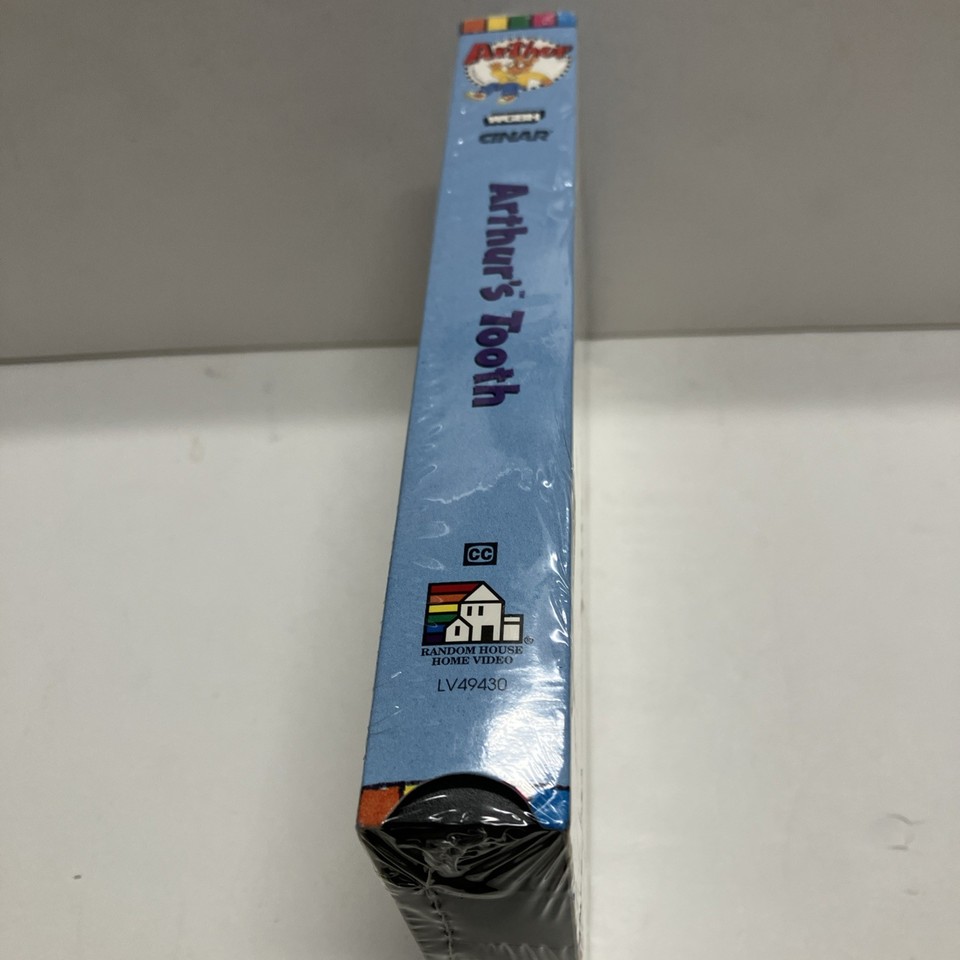 Arthurs Tooth VHS Tape - Plus Sick as a Dog 1998 NEW Sealed Kids Movie ...