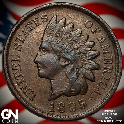 1895 Indian Head Cent Penny M7533 | eBay