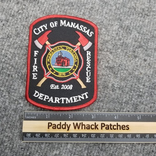 City Of Manassas Fire Department Virginia Patch . | eBay
