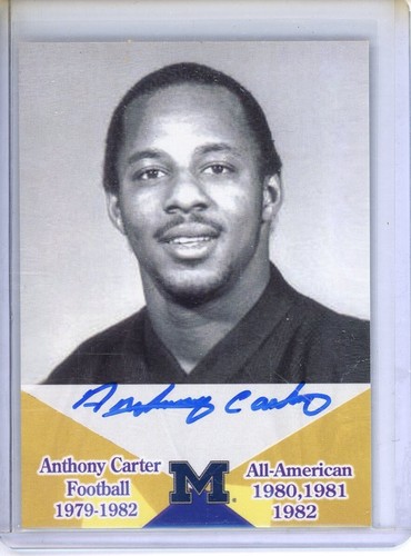 TK LEGACY MICHIGAN ALL AMERICAN AUTO ANTHONY CARTER #03 | eBay