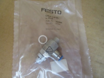 Festo Control Valve GRLA-1/8-QS-4-RS-B GRLA18QS4RSB 162964 New | eBay