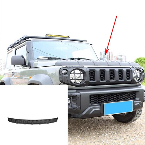 For Suzuki Jimny 2019+ Black Front Engine Hood Covers Protector Trim ...