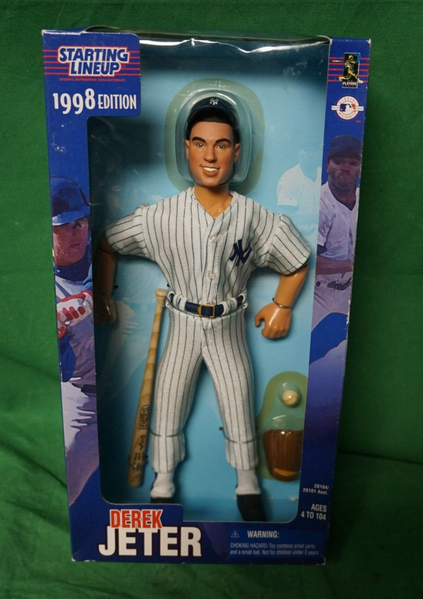 Derek Jeter New York Yankees 1998 edition Starting Lineup 12 Derek Jeter New York Yankees 1998 edition Starting Lineup 12