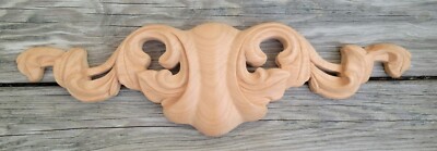 Wood Applique Cherry Crown Overlay. Metamorphosis Collection 20"x5 3/4 ...