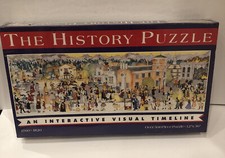 Great American Puzzle Factory History Timeline Jigsaw Early 1900's 500 ...