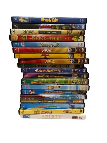Dreamworks DVDs Children’s Movies LOT of 19 | eBay