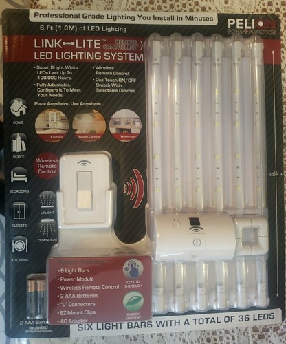 PELION LINK-LITE 6 FT LED LIGHTING--6 BARS TOTOL OF 36 LED NEW ...