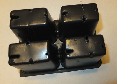 Set of 3 SHEETS 1204 Tray Inserts Packs New Plastic (144 cells;fills 3 ...