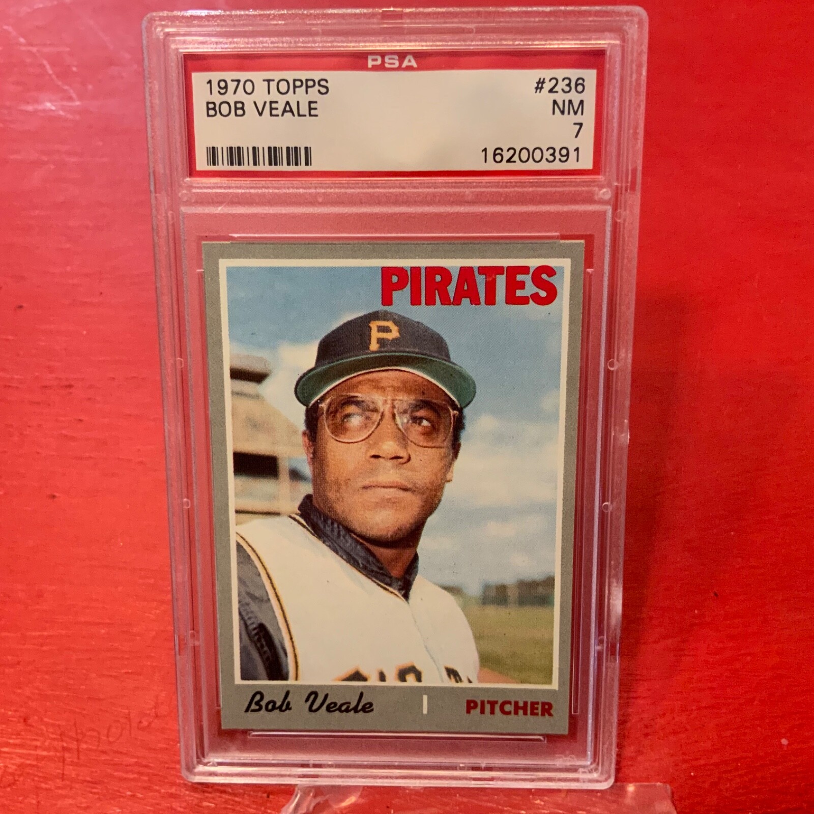 1970 Topps Bob Veale #236 *Pirates* PSA 7 NM | eBay