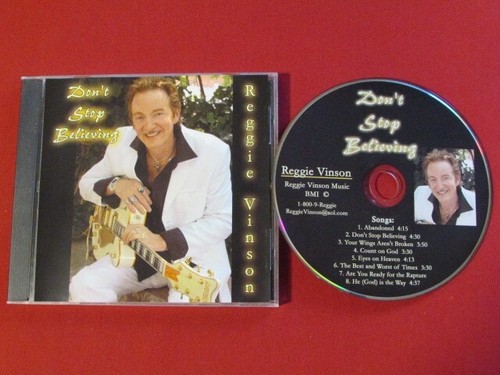 REGGIE VINSON DON'T STOP BELIEVING ALICE COOPER SONGWRITER RELIGIOUS ...