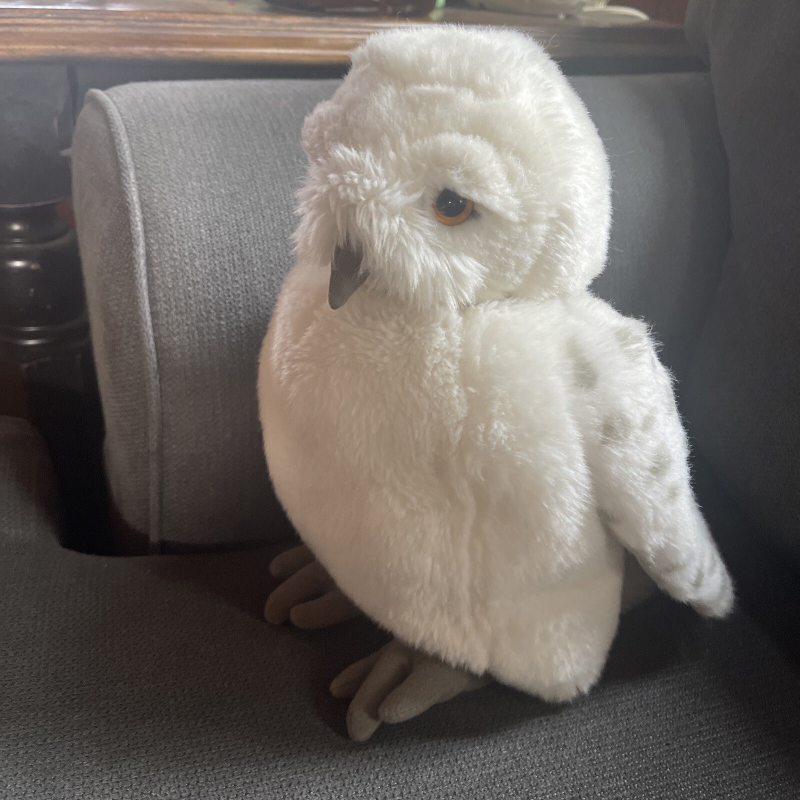 Harry Potter Wizarding World Hedwig 13” Plush Owl Puppet Head Turns | eBay