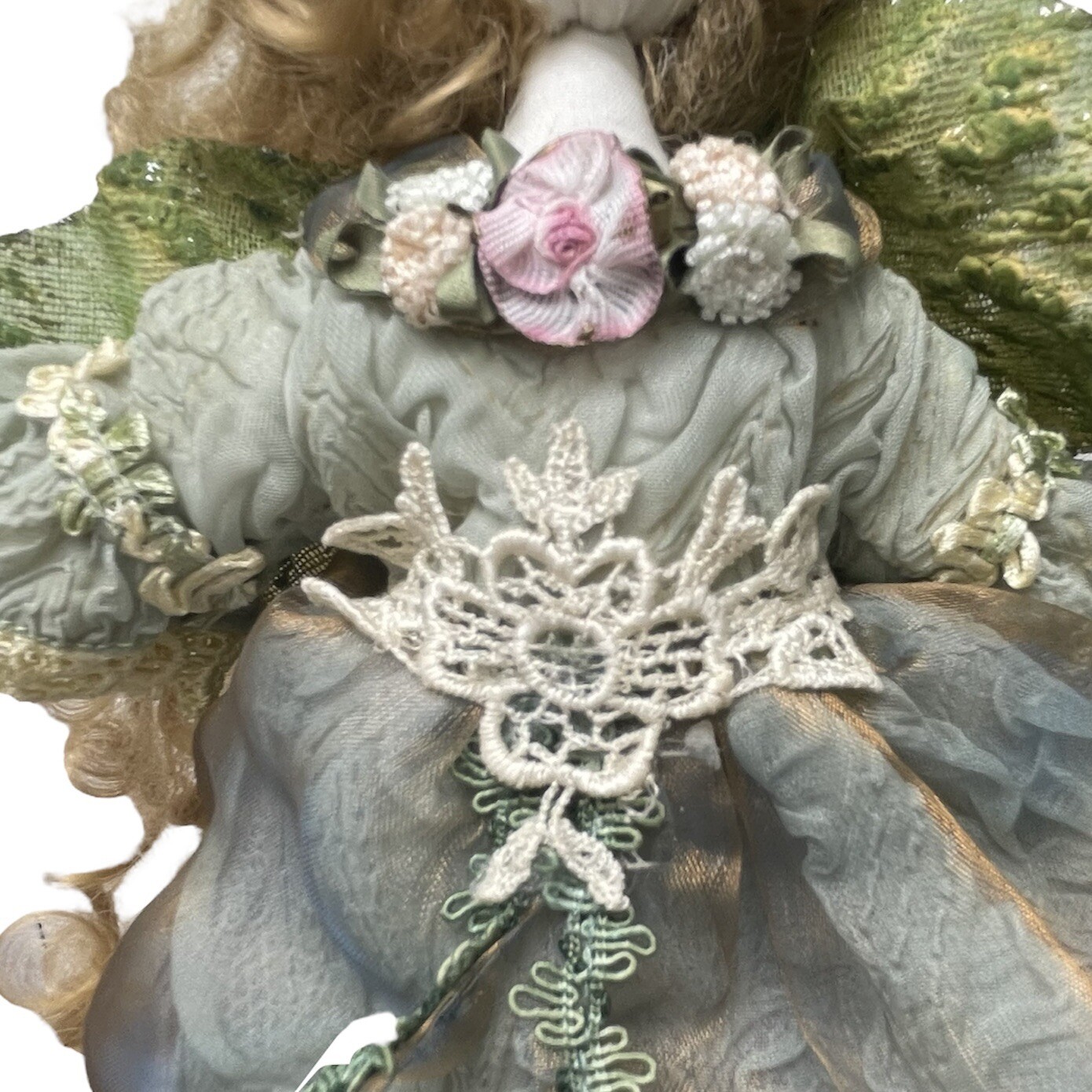 Green Garden Fairy Cloth Doll Craft or Decoration Purpose Only | eBay