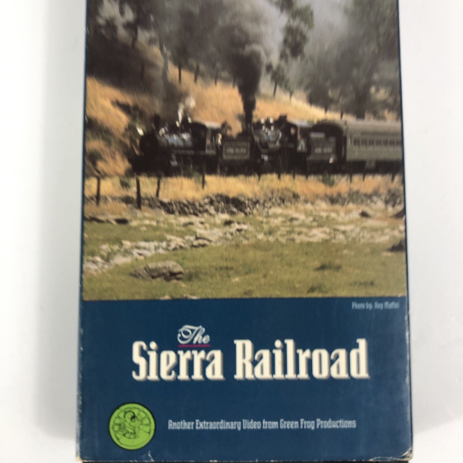 The Sierra Railroad Engine #3 #28 Steam Trains VHS tape World Famous ...
