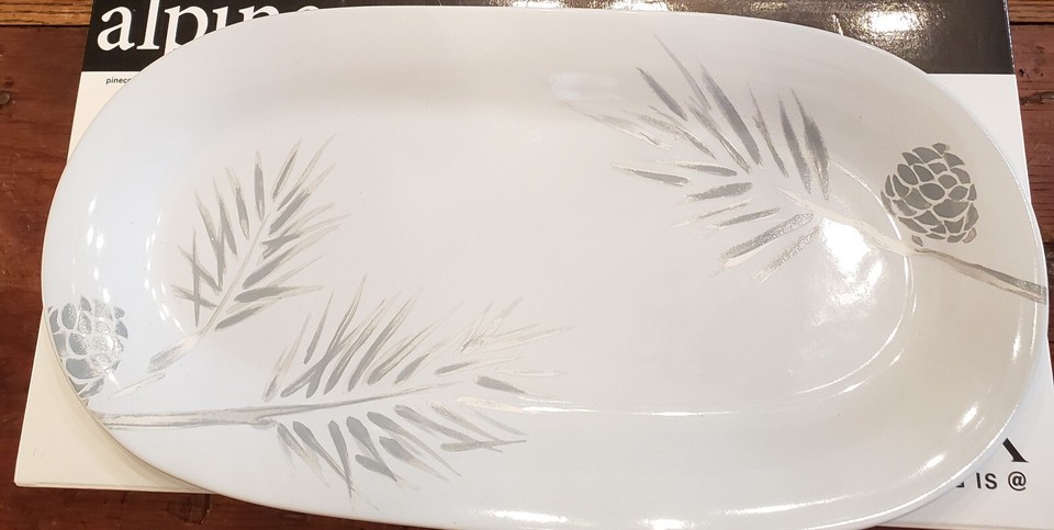 Lenox Alpine Hors D'oeuvre Platter $100 Retail | eBay