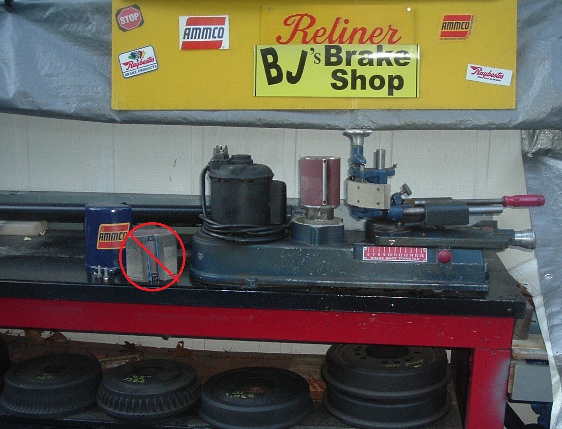 AMMCO BRAKE SHOE GRINDER ABRASIVE BELT KIT #8006-8007-8010-9970 ...