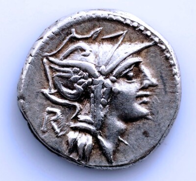 SC-República Romana-D. Junius LF Silanus. Denario. Roma 91 a.C. Plata 3 ...