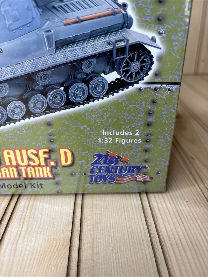 NEW Ultimate Soldier WWII German Panzer IV Ausf. D Tank 1/32 Scale ...