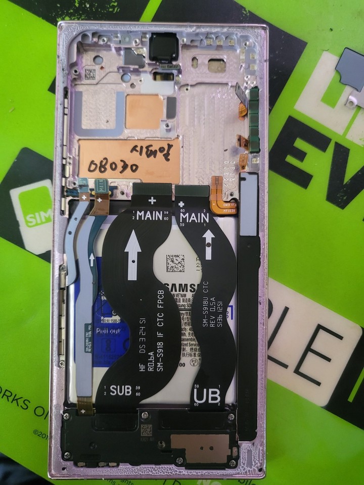 OEM Samsung Galaxy S23 Ultra Lcd Screen SM-S918 Digitizer Display 08030 ...