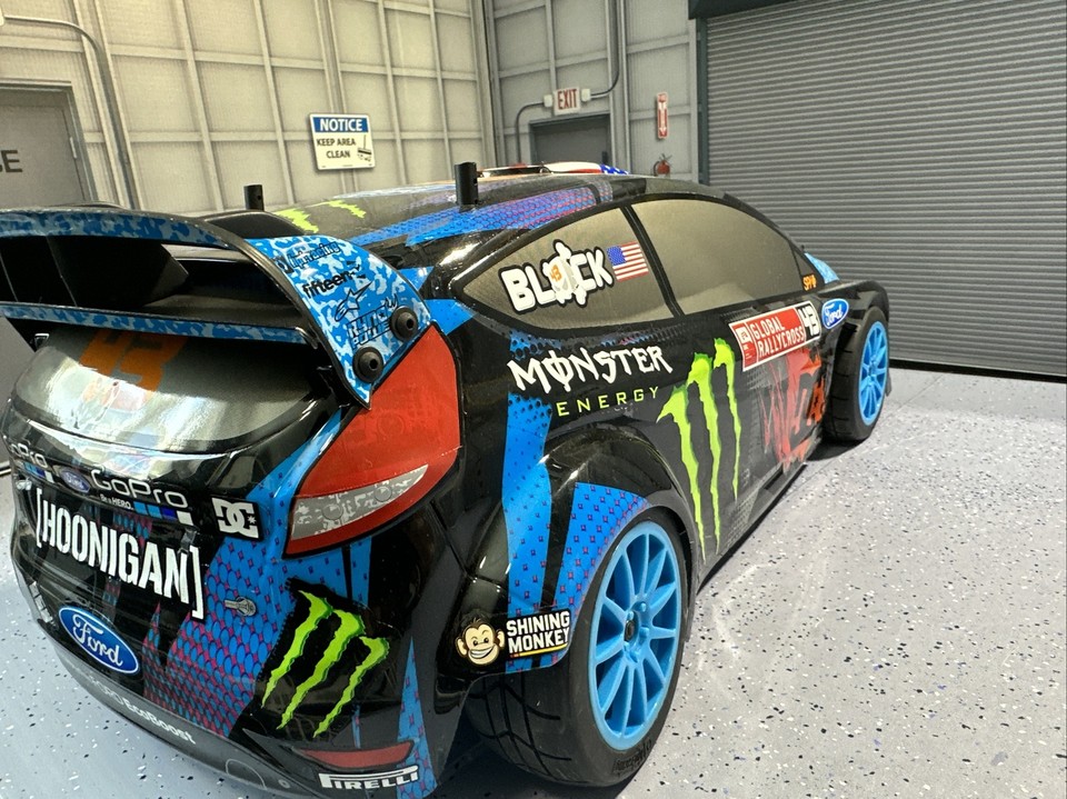 NEW HPI KEN BLOCK GYMKHANA FORD FIESTA ST WR8 RS Focus 1/8 Rally 2013 ...