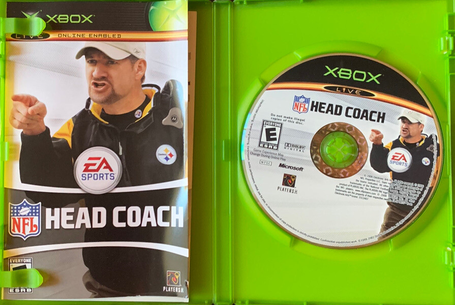 NFL Head Coach (Microsoft Xbox, 2006) - COMPLETE in Box 14633151343 | eBay