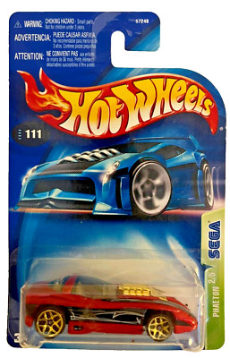 Hot Wheels Error Collectors #109 Silhouette II on a Sega #111 Phaeton ...
