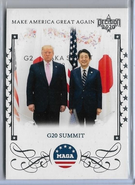 AWESOME 2020 DECISION ~ MAGA ~ CARDS #M1 - M45 ~ FINISH YOUR SETS - YOU ...