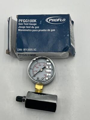 ProFlo PFGG100K Gas Test Gauge 0-100 psi / 0-700 kPa | eBay