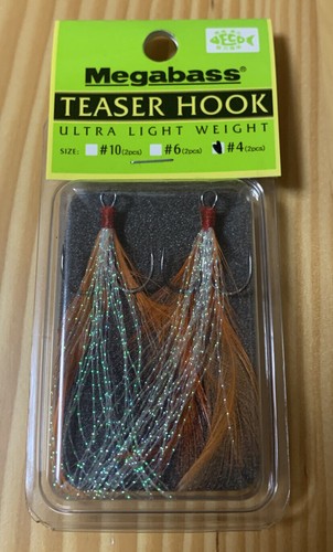 Megabass TEASER HOOK #4 Orange | eBay