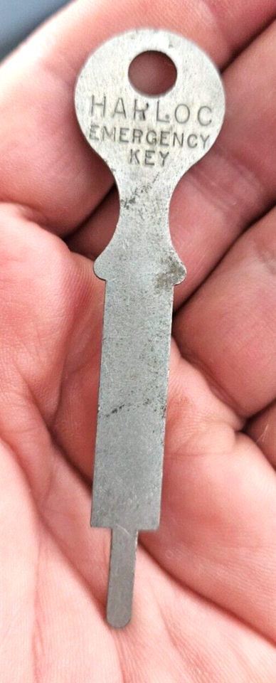 Vintage HARLOC Emergency Flat Key saved the day many times | eBay