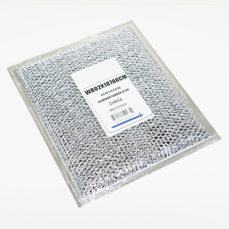 2 Pack WB02X10700 for GE Range Hood Aluminum Carbon Grease Combo ...