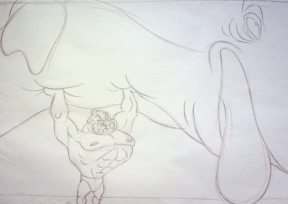 Wabbit: A Looney Tunes Production Hand Drawn 11x17 Art | eBay