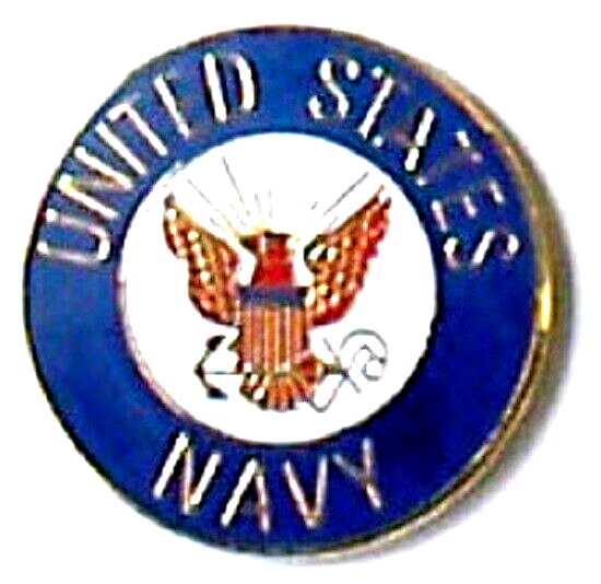 MILITARY HAT LAPEL PIN - UNITED STATES NAVY PIN - NEW | eBay