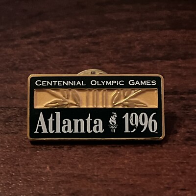 1996 Atlanta Olympics Centennial Games Lapel Hat Pin | eBay