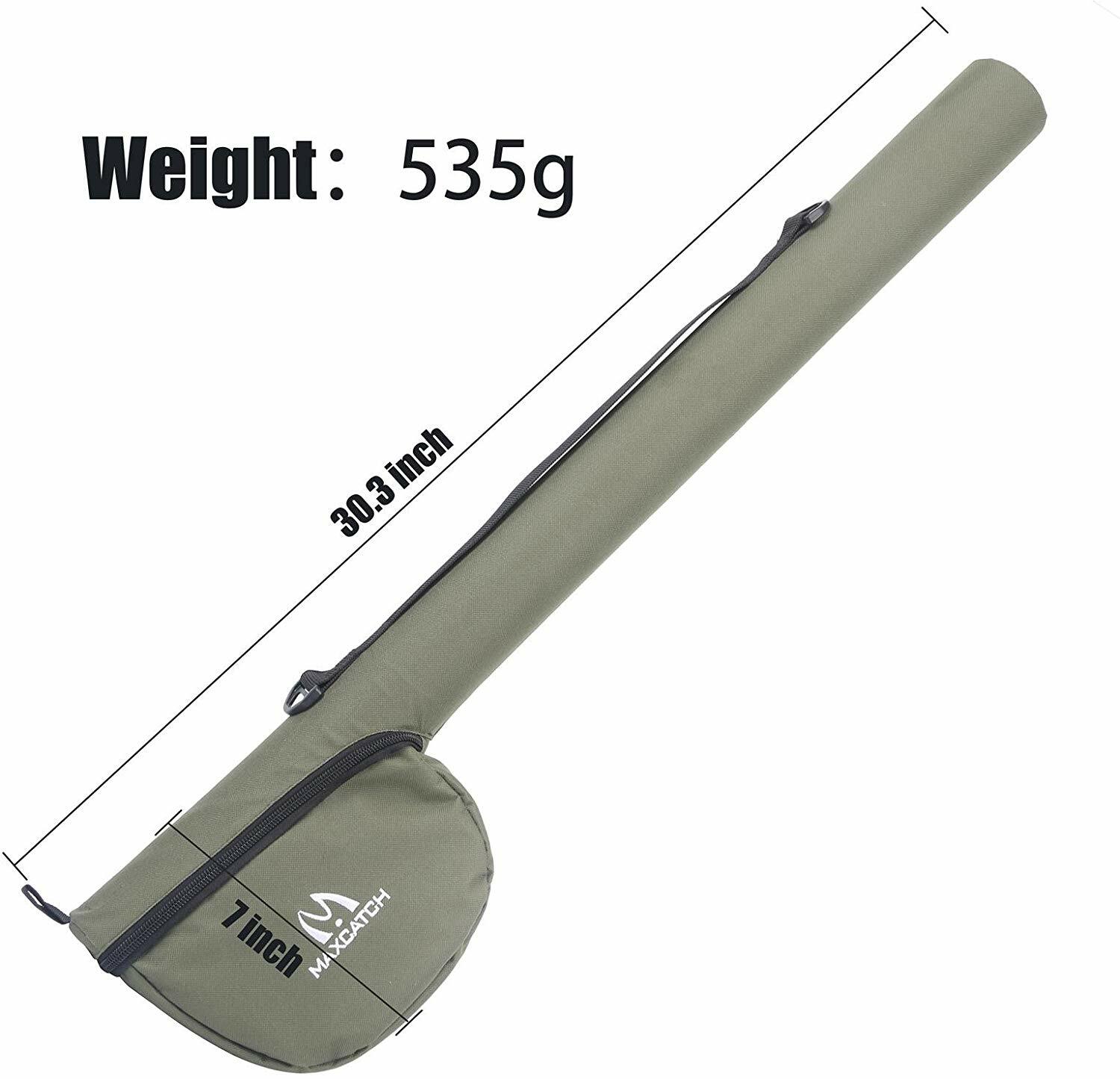 Maxcatch Premier Fly Fishing Rod with Avid Fly Reel and Rod Case, 3/4,5 ...
