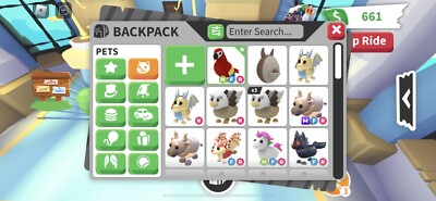 ADOPT ME ACCOUNT NFR PARROT NFR FROST AND MORE | eBay