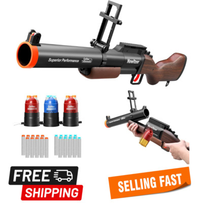 Shell ejecting Soft Bullet Toy Gun Foam Blaster Dart Shotgun Rifle ...